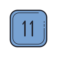 Number 11 Icons – Download for Free in PNG and SVG