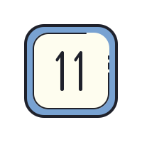Number 11 Icons – Download for Free in PNG and SVG
