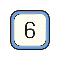 6 Icons – Download for Free in PNG and SVG