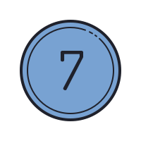 Number 7 Icons – Download for Free in PNG and SVG