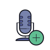 Add record Icons – Download for Free in PNG and SVG
