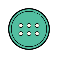 Android App Drawer Icon im Material Rounded. Stil
