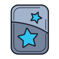 Showbie Icon im Color Hand Drawn Stil