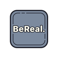 BeReal icon in iOS Filled Style