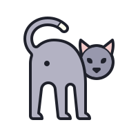 Cat Butt icon in iOS Style