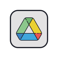 Google Drive icon in iOS Style