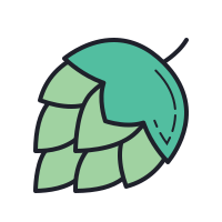 Hopfen Icon im iOS Stil
