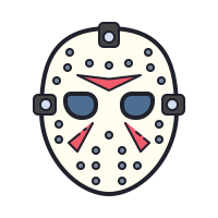 Jason Voorhees icon in Dotted Style
