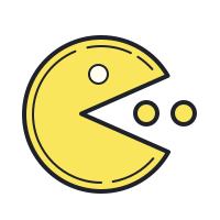 Pacman icon in iOS Style