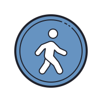 Pedestrian Icons – Download for Free in PNG and SVG