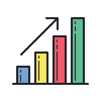 Positive Dynamic icon in Cloud Style