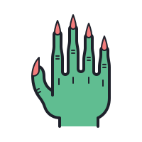 Scary hand clipart Icons – Kostenloser Download, PNG, SVG, GIF