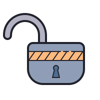 Padlock icon in Windows Metro Style