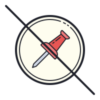 Unpin Icons – Download for Free in PNG and SVG