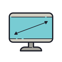 Widescreen monitor Icons – Download for Free in PNG and SVG