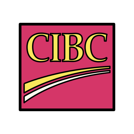 CIBC icon in Color Hand Drawn Style