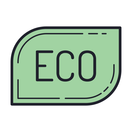 Eco Driving Indicator icon in Color Hand Drawn Style