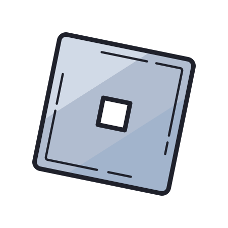 Roblox New icon in Color Hand Drawn Style