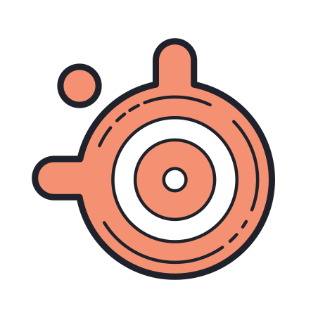 Steelseries icon in Color Hand Drawn Style