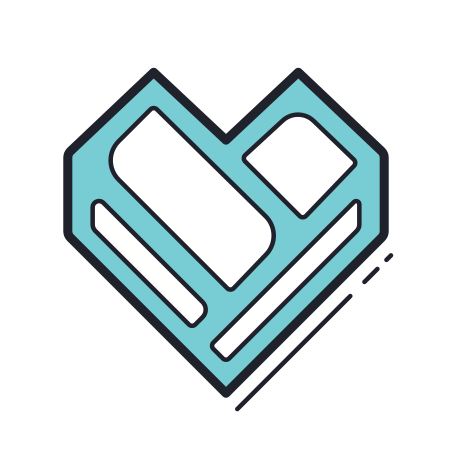 The Fandom icon in Color Hand Drawn Style