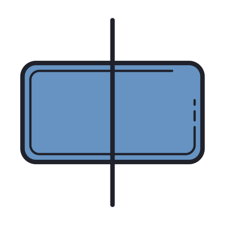 Video Skimming icon in Color Hand Drawn Style