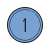 Level 1 icon in Color Hand Drawn Style