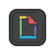 GIPHY icon in Color Hand Drawn Style