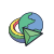 Internet Download Manager icon in Color Hand Drawn Style