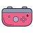 Joy Con icon in Color Hand Drawn Style