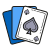 Microsoft Solitaire Collection icon in Color Hand Drawn Style
