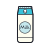 Tetra Pak icon in Color Hand Drawn Style