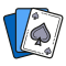 Microsoft Solitaire Collection icon in Color Hand Drawn Style