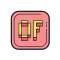 Minecraft Optifine icon in Color Hand Drawn Style