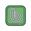 Band App icon in Color Hand Drawn Style