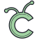 Cricut icon in Color Hand Drawn Style