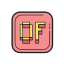 Minecraft Optifine icon in Color Hand Drawn Style