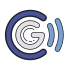 GCash icon in Color Hand Drawn Style