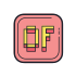 Minecraft Optifine icon in Color Hand Drawn Style