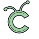 Cricut icon in Color Hand Drawn Style