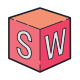 SolidWorks icon in Color Hand Drawn Style