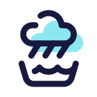 Rainwater Catchment icon in Pulsar Color Icons Style