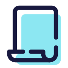 Sheet of Paper icon in Pulsar Color Icons Style