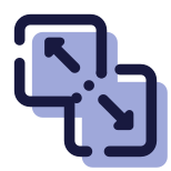Split Files icon in Pulsar Color Icons Style