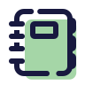 Copybook icon in Color Style