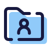 User Folder icon in Ice Cream Style