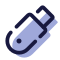 USB Memory Stick icon in Pulsar Color Icons Style