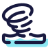 Waterspout icon in Pulsar Color Icons Style