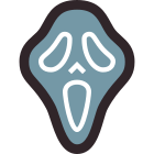 Scream icon in Retro Style