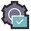Administrative Tools icon in Cute Outline Style