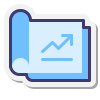 Group of Projects icon in Stickers Style